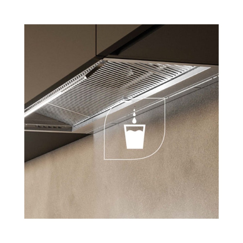Cappa incasso per piano a induzione In-Nova Zero Drip Lite90A Faber ...